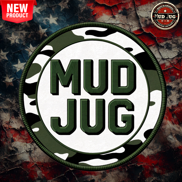 Mud Jug© Battle Patch camo Sticker| Mud Jug