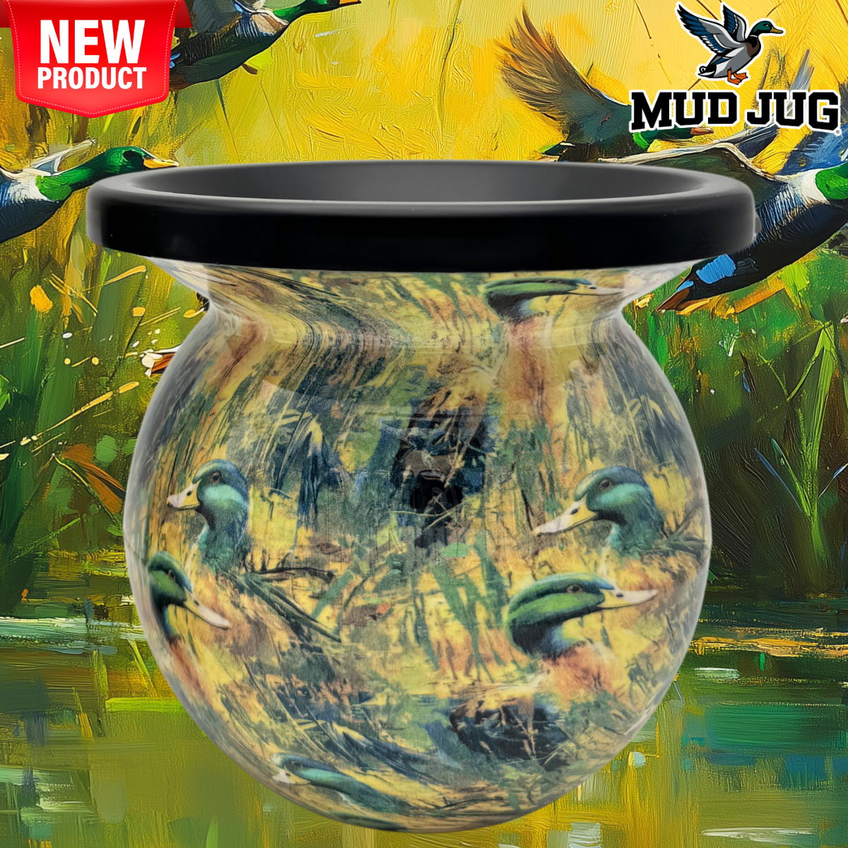 Swamp Feather "Limited" Mud Jug© Classic| Mud Jug