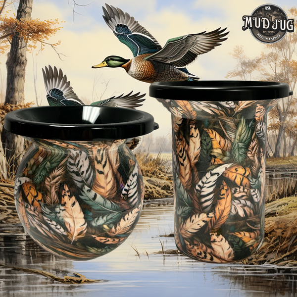 The Feathered Foliage Mud Jug© Classic and Roadie Value Pack| Mud Jug