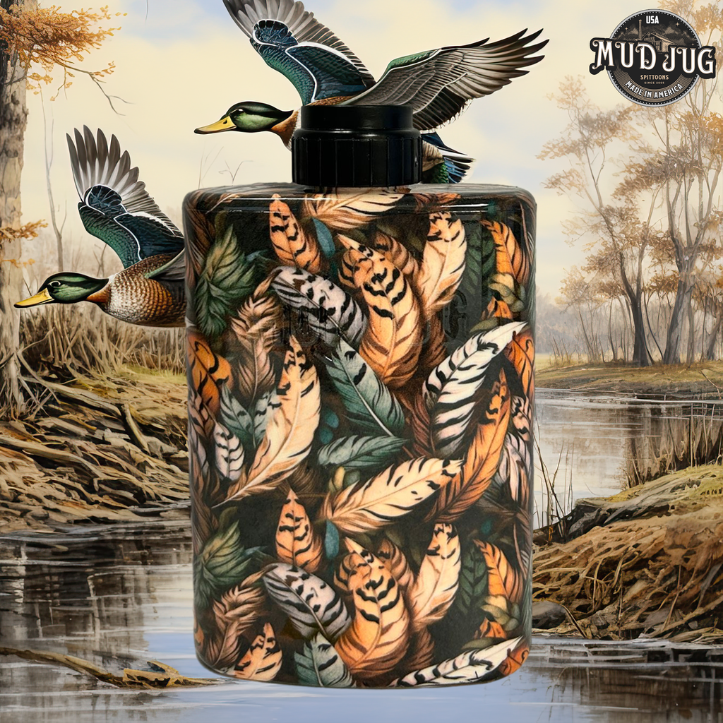 The Feathered Foliage Mud Jug© Stealth™| Mud Jug