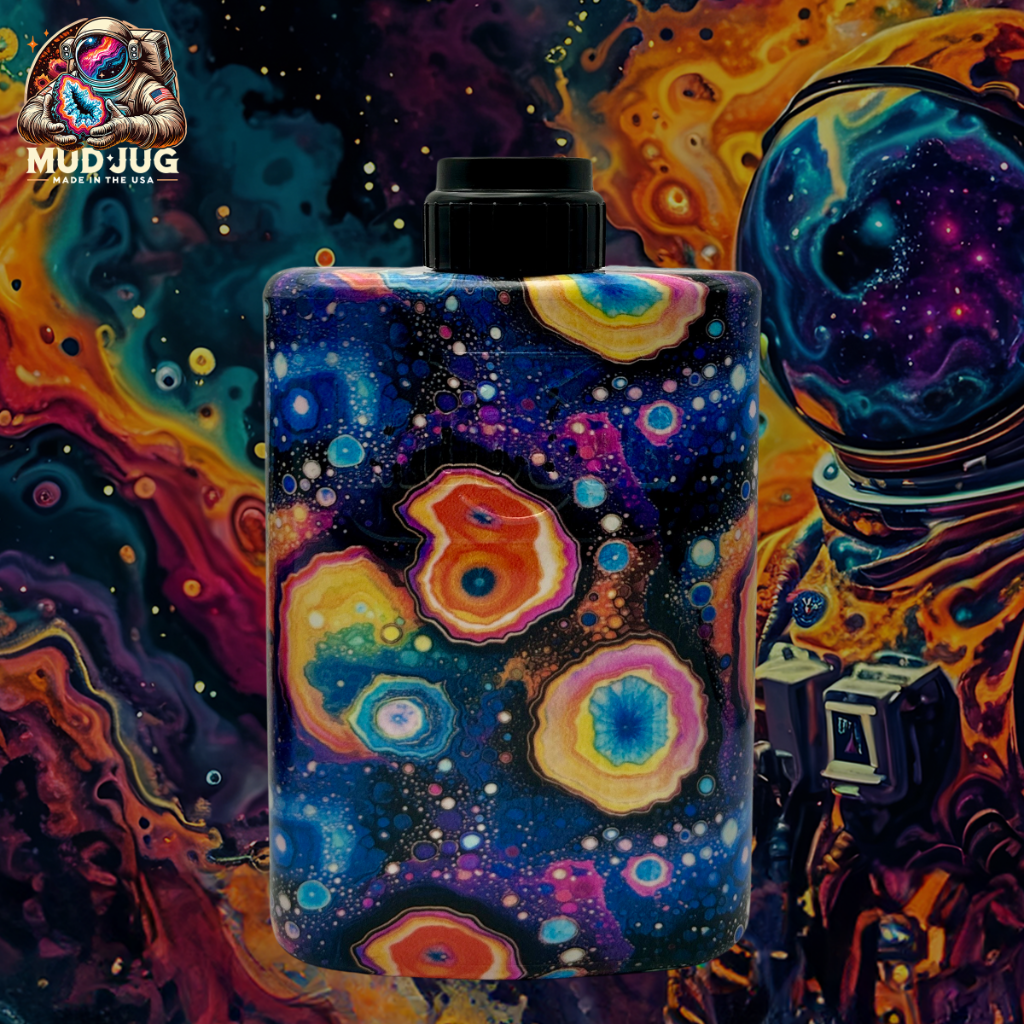 Galactic Geodes "Limited" Mud Jug© Stealth©| Mud Jug