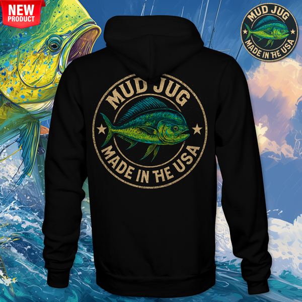 Mud Jug© The Mahi Frenzy Hoodie| Mud Jug