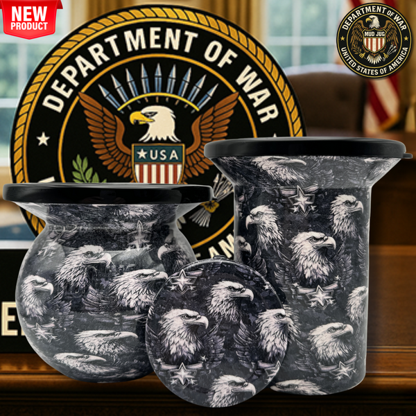 Department Of War "Limited" Mud Jug© Classic, Roadie and Can Lid Value ...