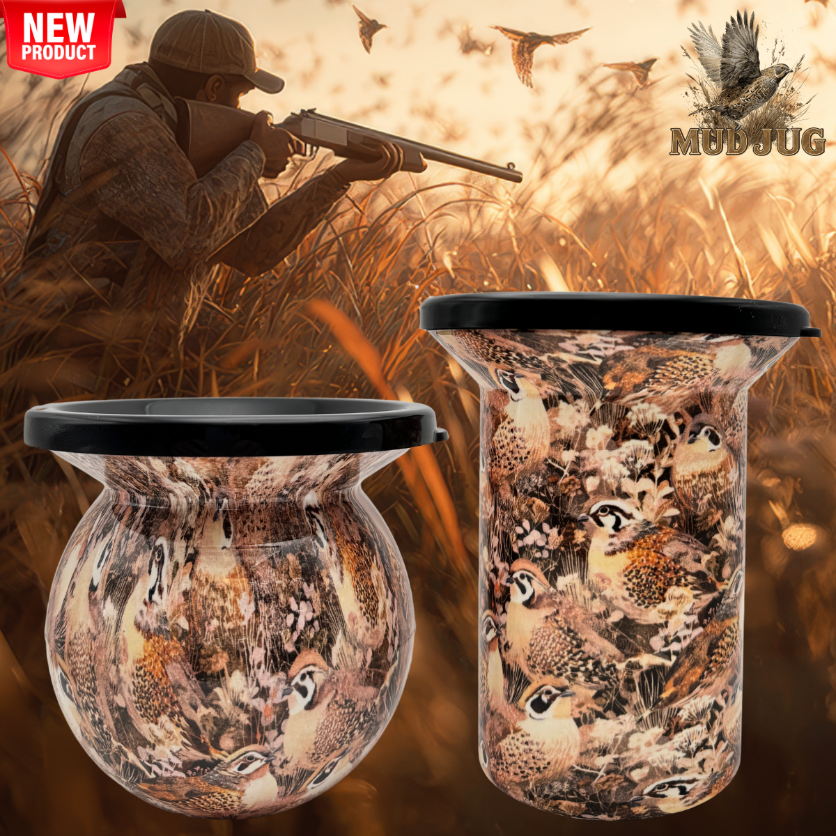 Quail Flush "Limited" Mud Jug© Classic and Roadie Value Pack| Mud Jug
