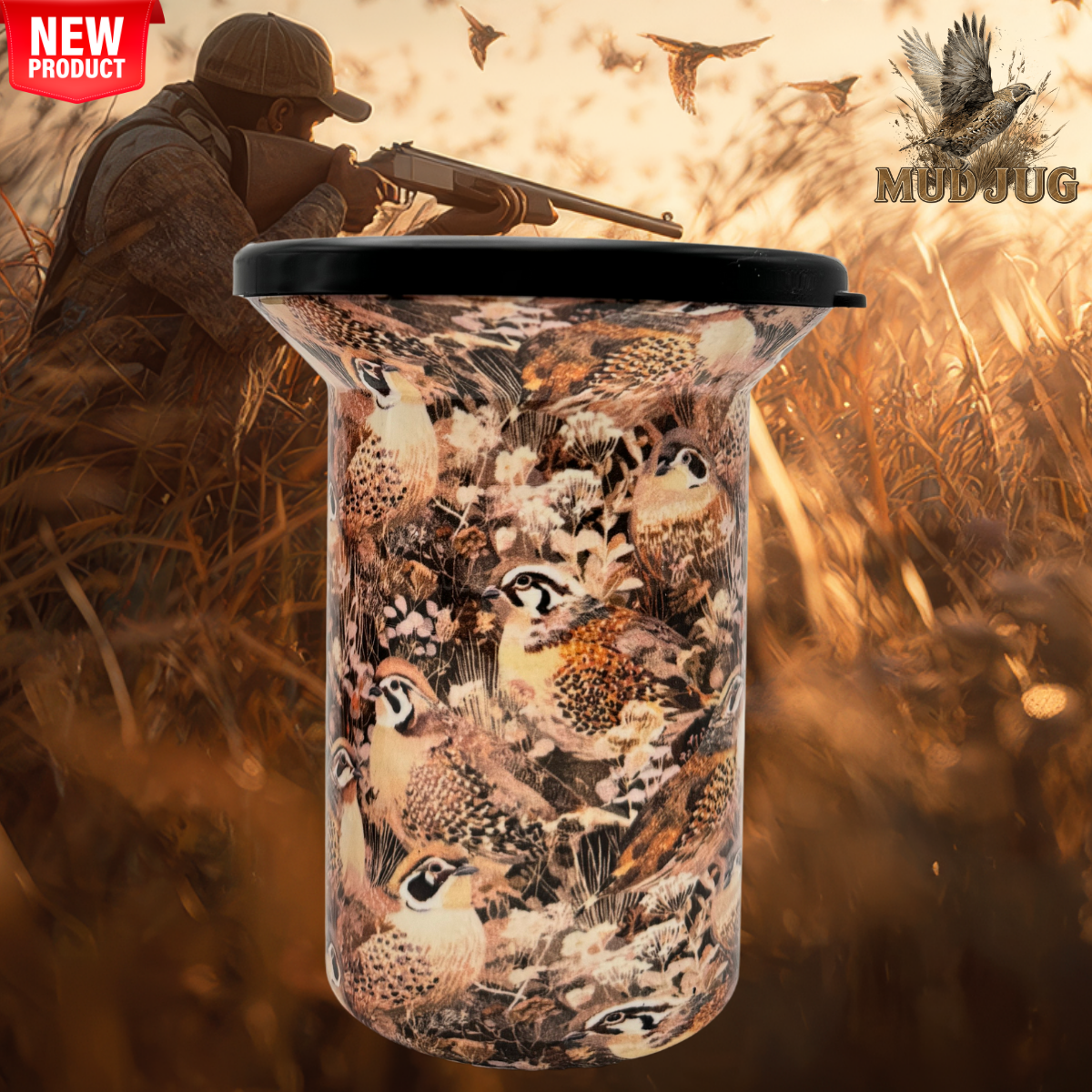 Quail Flush "Limited" Mud Jug™ Roadie – Portable Spittoon Made in USA ...