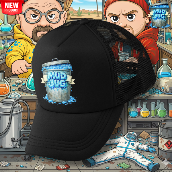 Mud Jug© Cooked Pail Kids "Breaking Bad" "Parody" Trucker Hat| Mud Jug