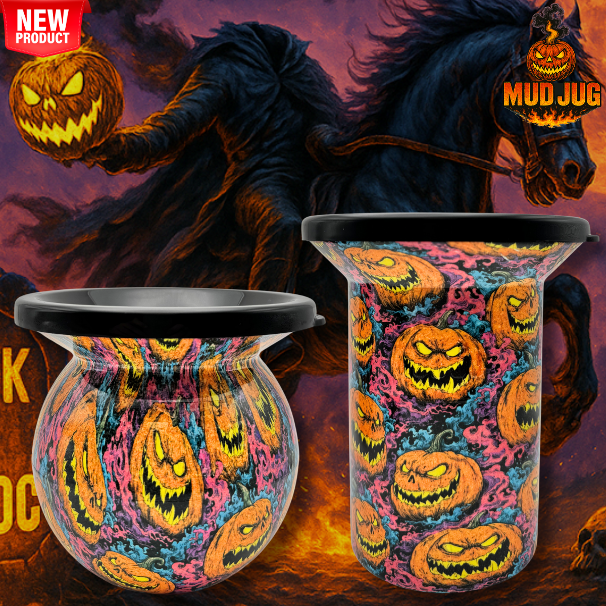 Jack O Havoc "Limited" Mud Jug© Classic and Roadie Value Pack| Mud Jug