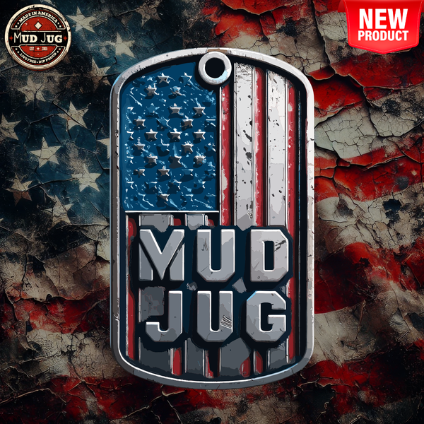 Mud Jug© Dog Tag Sticker| Mud Jug