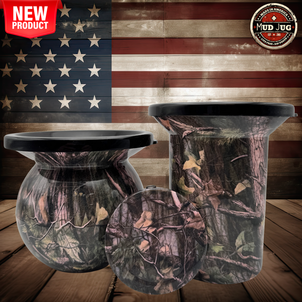Woodland Wraith Camo Mud Jug© Classic, Roadie and Can Lid Value Pack ...