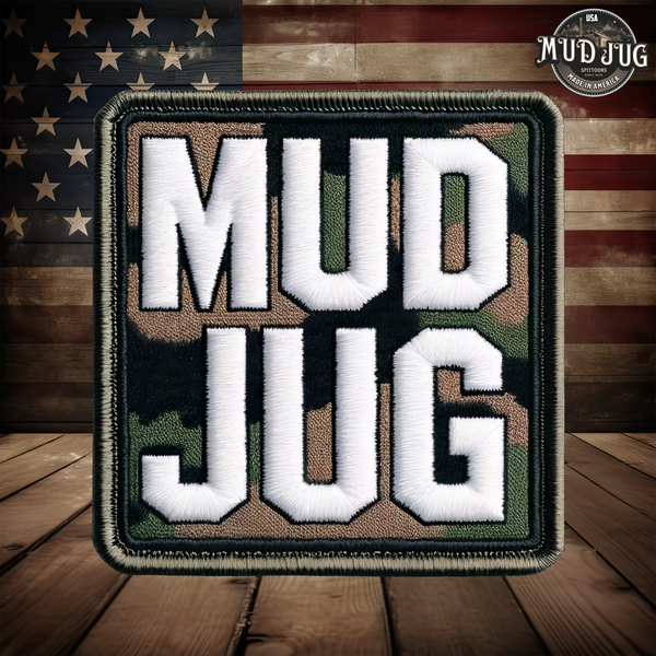 Mud Jug© Camo Patch Sticker| Mud Jug