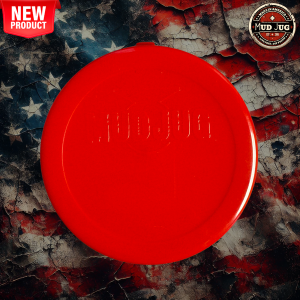 Mud Jug© Red Can Lid| Mud Jug