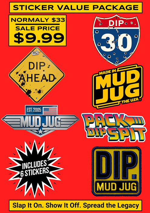 Mud Jug Sticker Smash Pack -1| Mud Jug