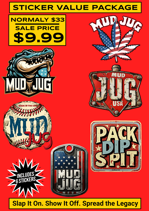 Mud Jug Sticker Smash Pack -3| Mud Jug