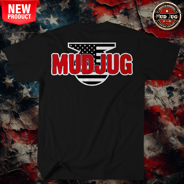 Mud Jug© Red Logo Tee Shirt| Mud Jug